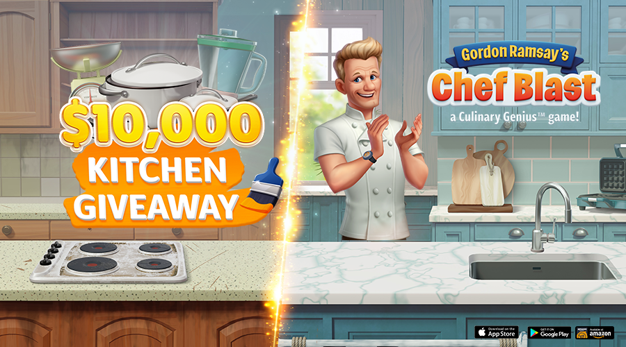 Gordon Ramsay’s Chef Blast Sets Challenge To Win A Kitchen Makeover ...